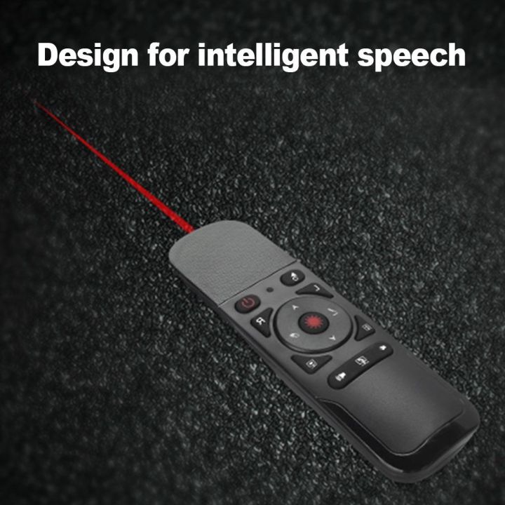 2.4G Wireless Remote Control Air Mouse Laser Pointer 6 Gxes Gyroscope ...