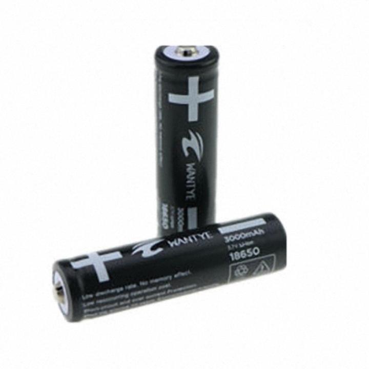 ของแท้ (1ชุด 2 ชิ้น) ถ่านชาร์จ Li-on 3.7V 18650 ขนาด5000mAh ยี่ห้อ ...