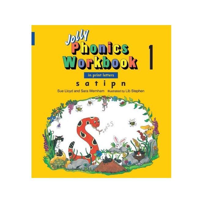 (In Print letters) Jolly Phonics Work book เบอร์ 1 | Lazada.co.th