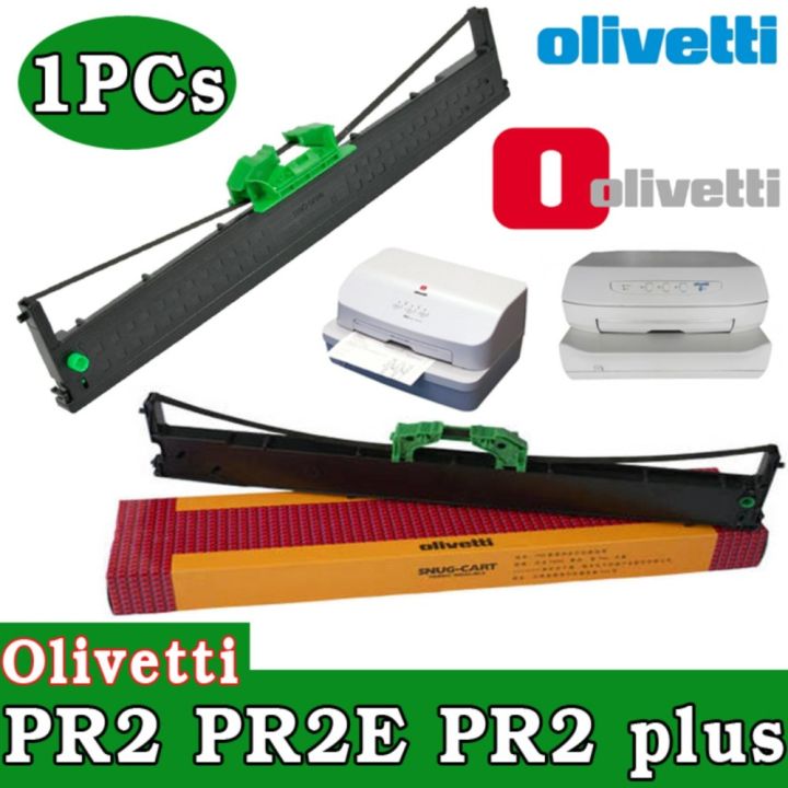 ผ้าหมึกพิมพ์ (Ribbon) สำหรับเครื่องพิมพ์สมุด Olivetti PR2 PR2E PR2 plus ...