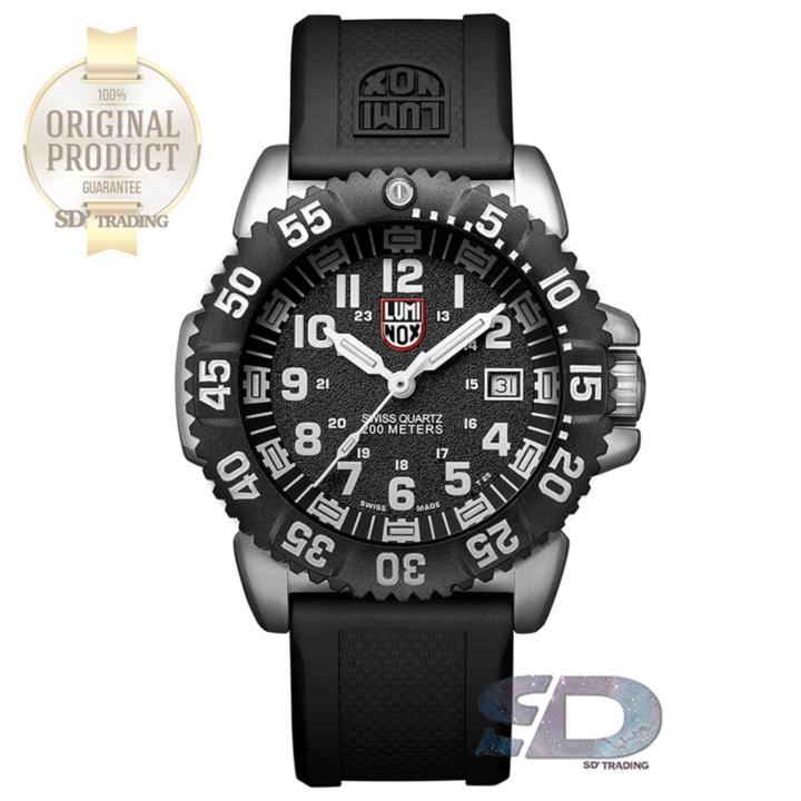 LUMINOX "รับประกันศูนย์2ปี" (NAVY SEAL STEEL COLORMARK 3150 SERIES) XS ...