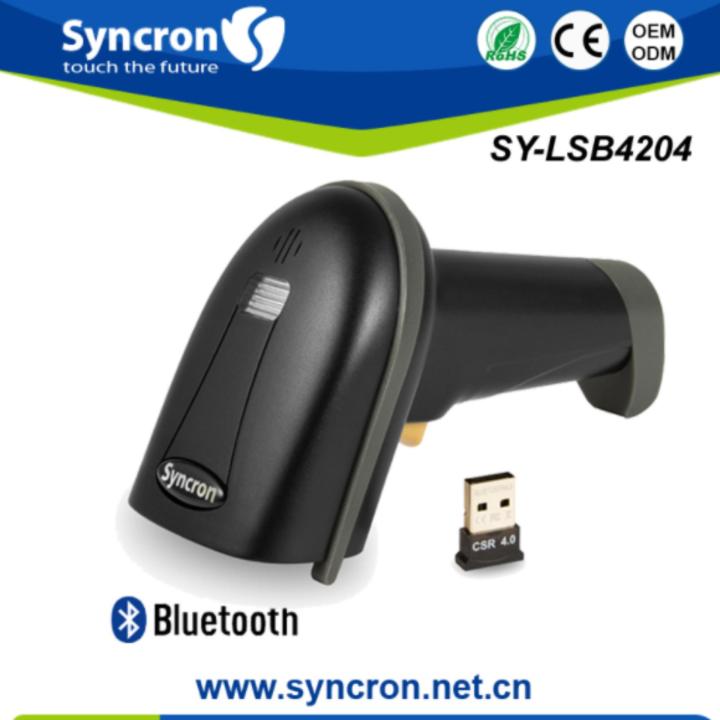 Syncron LSB4204 Bluetooh Barcode Scanner เครื่องอ่านบาร์โค๊ด 1D เลเซอร์แสกนเนอร์ ประสิทธิภาพสูง ...