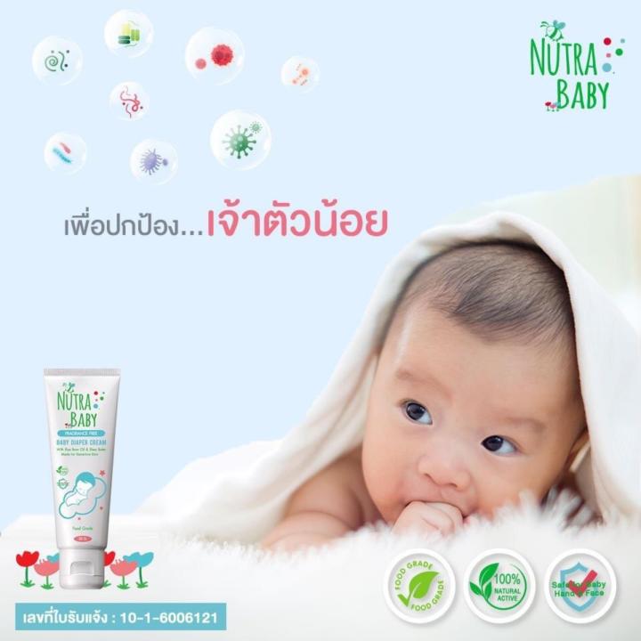 Nutra Baby ครีมสูตรอ่อนโยน แก้ผื่นผ้าอ้อม ผื่นคัน ผื่นแพ้ยุง ดูแลผิวลูก ...