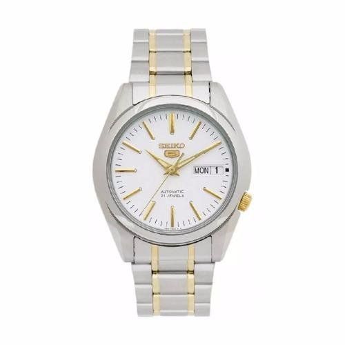 Seiko 5 Automatic ชาย SNKL47K1(White) | Lazada.co.th