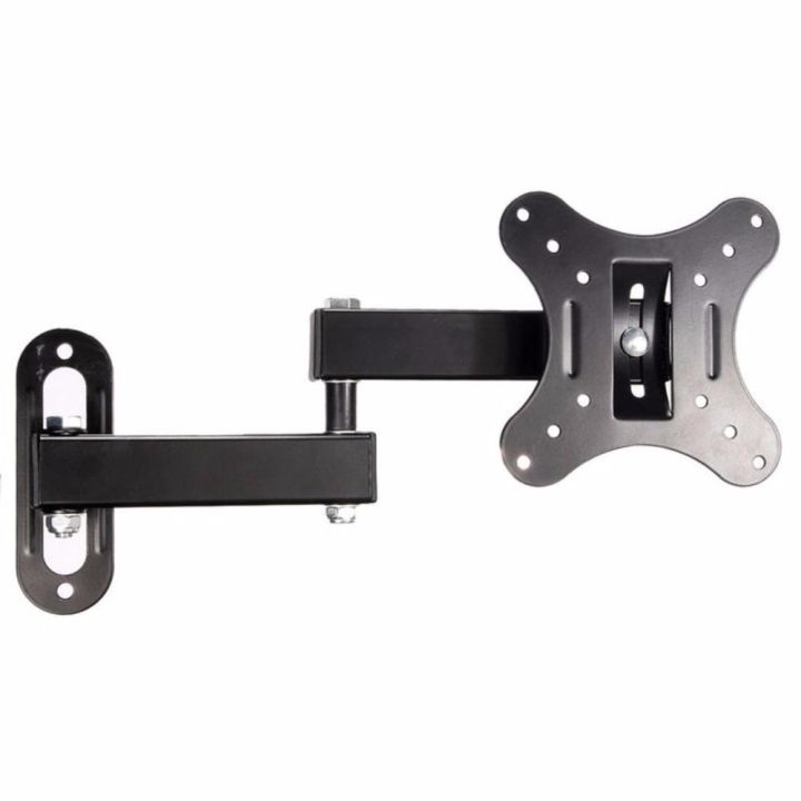 TV Wall Mount Bracket Tilt Swivel for Most 14 to 27-Inch Full Motion ...