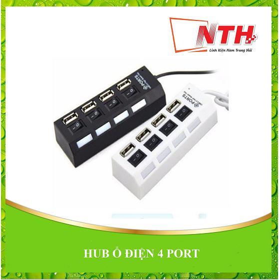 [HCM]HUB Ổ ĐIỆN 4 PORT CÓ CÔNG TẮC | Lazada.vn