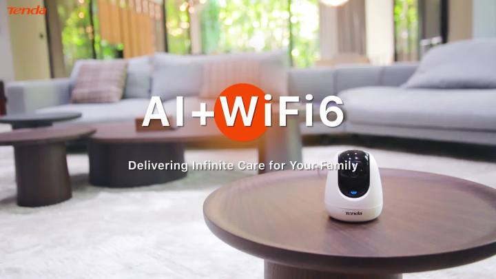 TENDA CP3 Pro 3MP IP Security Camera 3 ล้านพิกเซล กล้องไอพี WiFi Camera ...