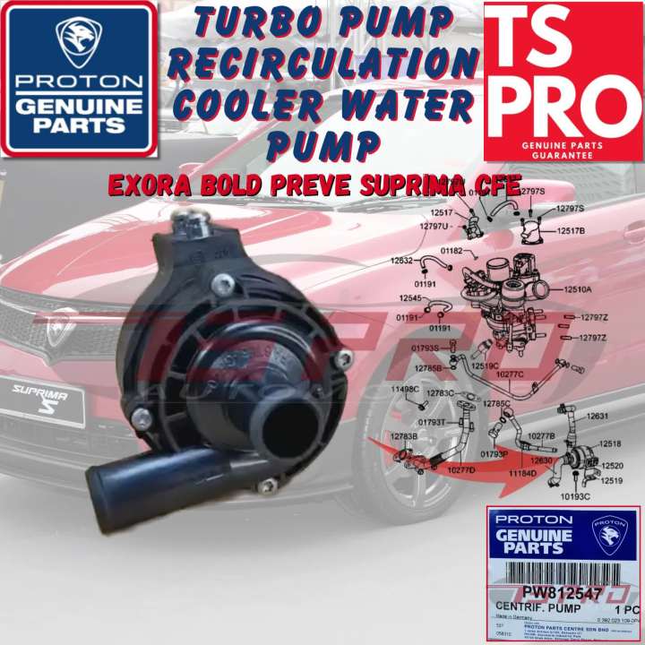 Proton Exora Bold Preve Suprima CFE Genuine Turbo Pump Recirculation ...