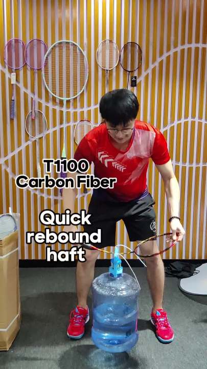 Vợt cầu lông ALPSPORT Qy Max 32 LBS sợi carbon đầy đủ nguyên bản vợt ...