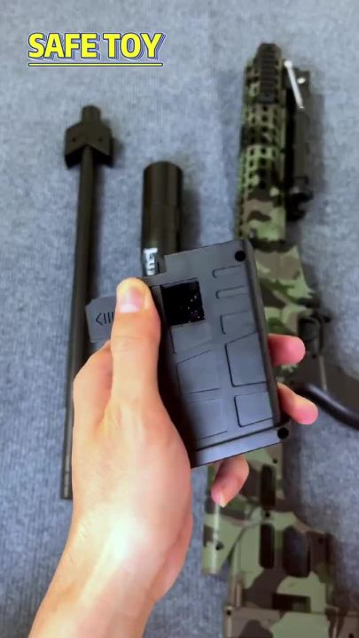 Barrett Sniper Gel Bluster Toy Gun for Adults M82A1 Automatic gelly ...