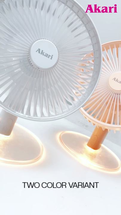 Akari Trio Bundle : Rechargeable Luscent Fan (ARF-134) 3PCS | Lazada PH