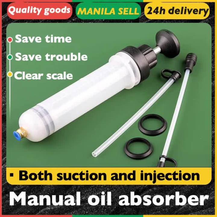 【24-hour shipping】200cc 500cc Car Oil Fluid Extractor Manual Fluid ...