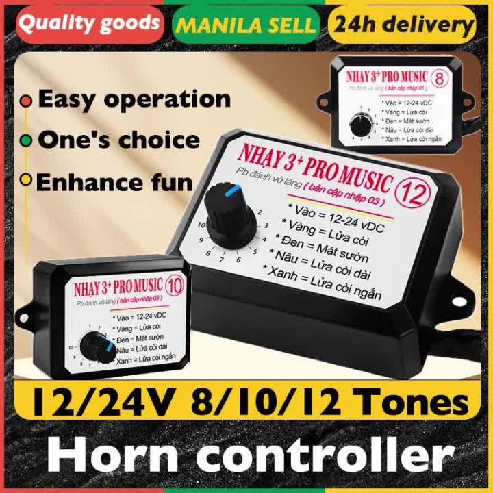 【24-hour shipping】Nhay 3+ Pro Music Rapid Horn Car Horn Controller ...