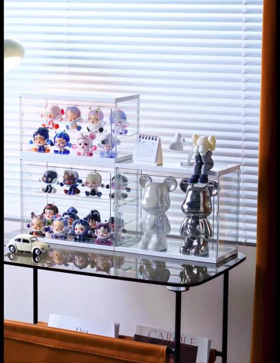 Pop Mart Blind Box Storage Display Shelf Storage Rack Figure Wall Lego ...