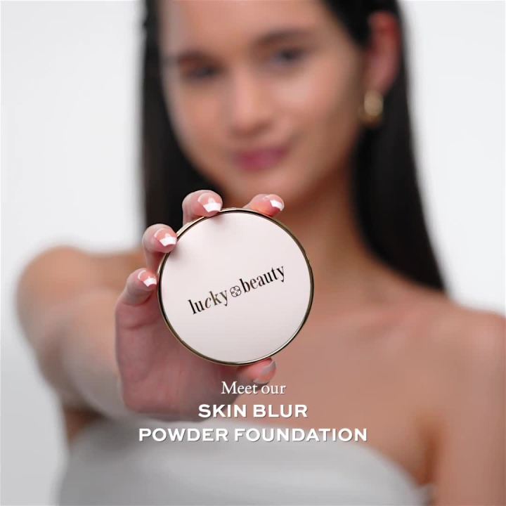 Lucky Beauty Skin Blur Powder Foundation | Lazada PH