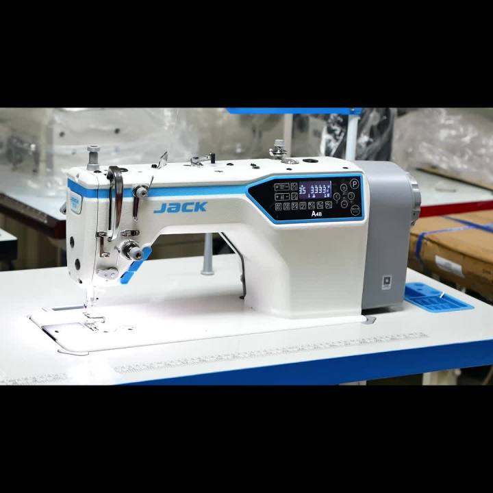 จักรเย็บคอมพิวเตอร์ JACK JK-A4B-C รุ่นใหม่ล่าสุด เย็บย้ำไร้เสียง ปรับถี่ห่างที่หน้าจอแบบ ...