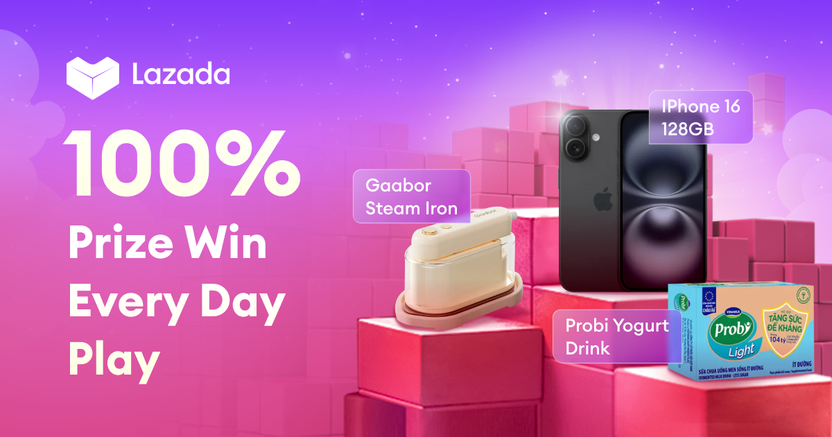 Join Tap&Win - 100% to win attractive prizes everyday