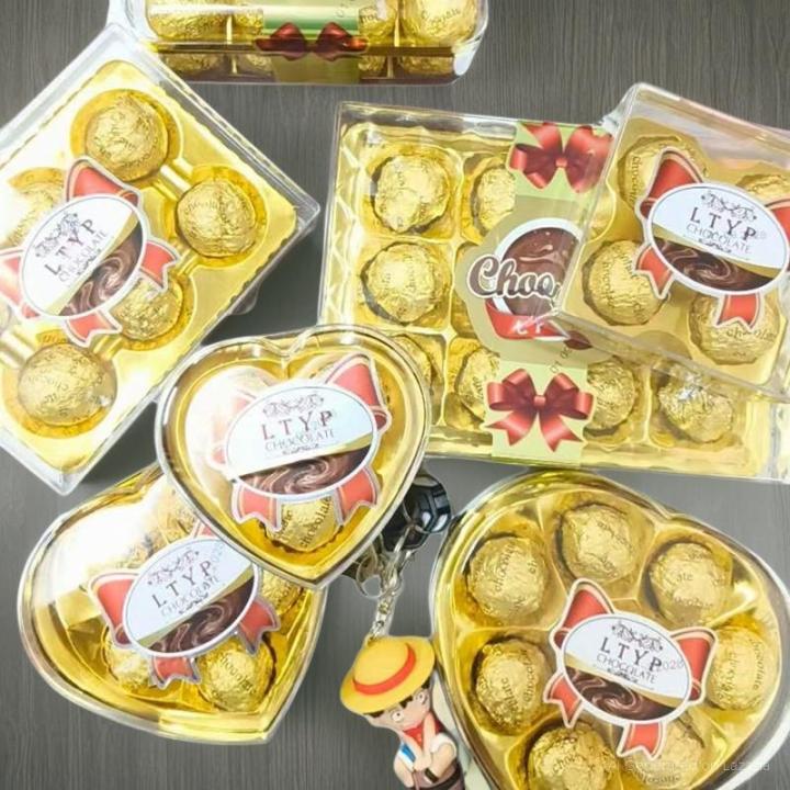 CHOCOLATE Gift 3 to 16pcs ideal gift for valentines Chocolate Rectangle ...