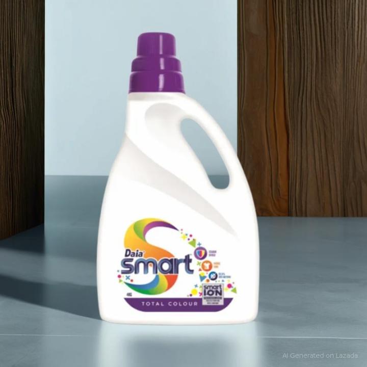 Daia Smart Total Colour Concentrated Liquid Detergent 4kg (3.6kg free ...