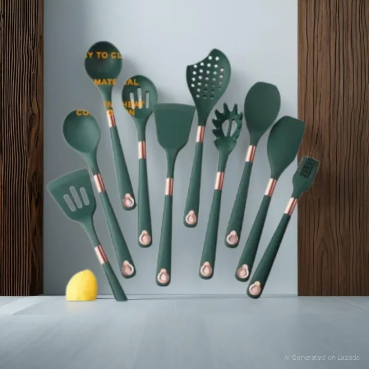 High-Quality Kitchen Utensil Set - Durable, Easy to Clean, Non-Stick ...